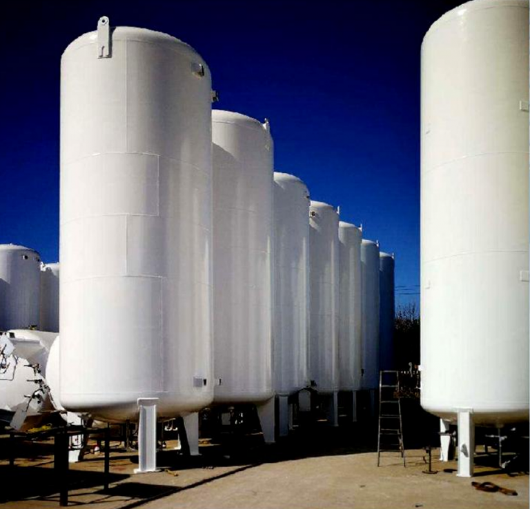 Vacuum Insulated Cryogenic Storage Tanks for LO2, LN2 and LAr (Made in ...