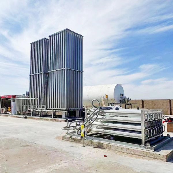 What is an air-cooled vaporizer and how does it work