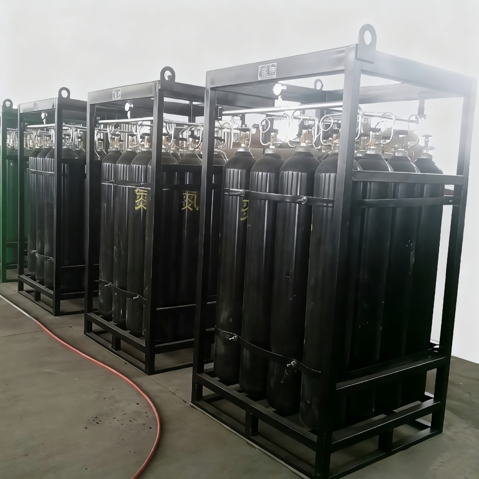 Customizable Sizes CNG Cylinder Bundles for Natural Gas Storage