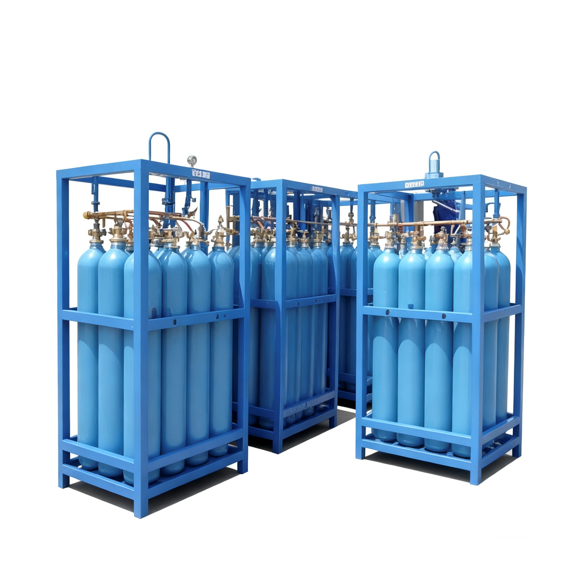 High-Pressure CNG Cylinder Bundle for Industrial Vehicles & ISO Certified‌