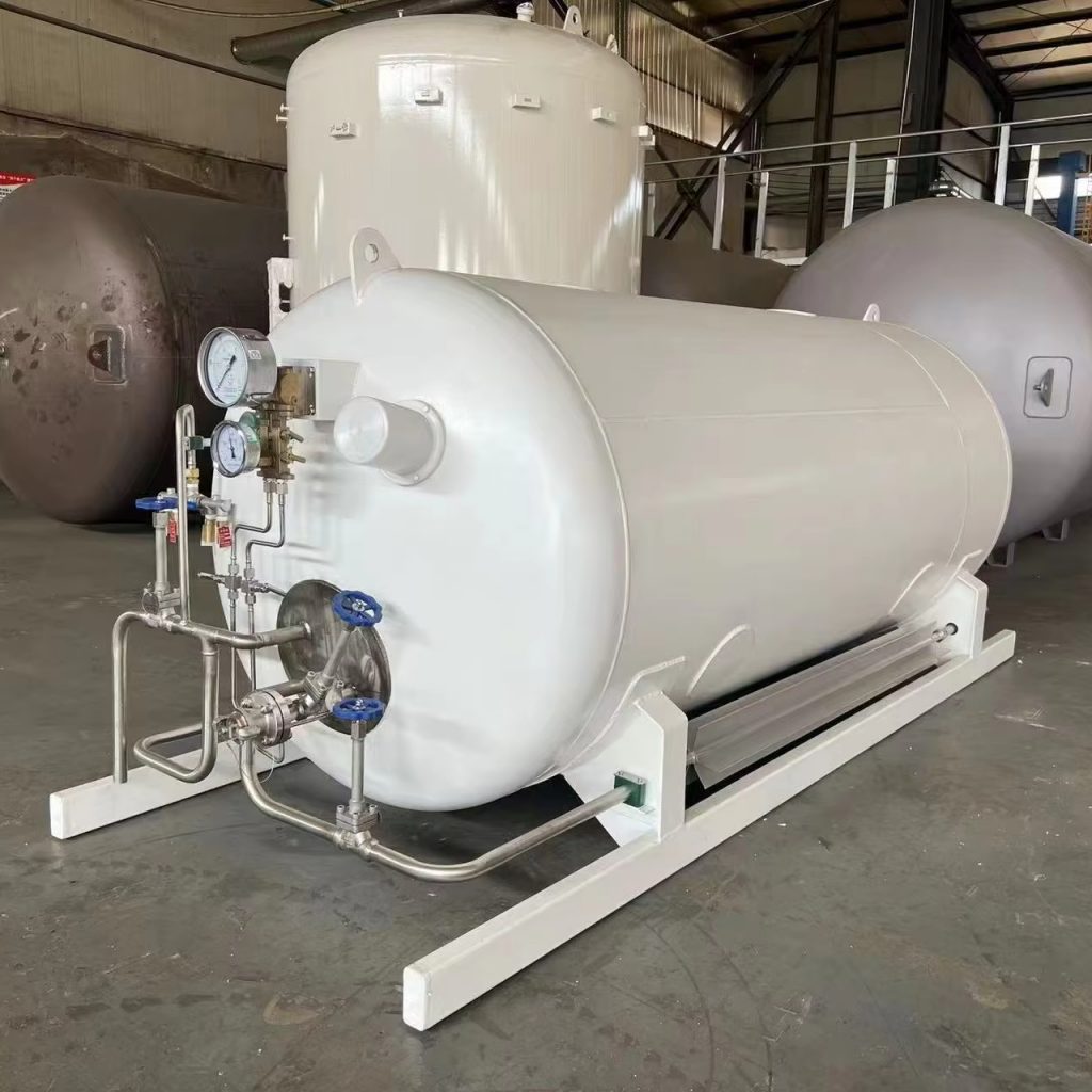 Customizable Industrial Liquid Oxygen Tank