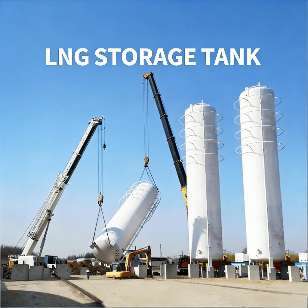 Custom LNG Storage Tanks Manufacturer | Bulk & Small-Scale LNG Tank ...
