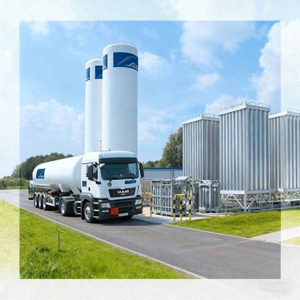 High Pressure Liquid CO2 Tanks