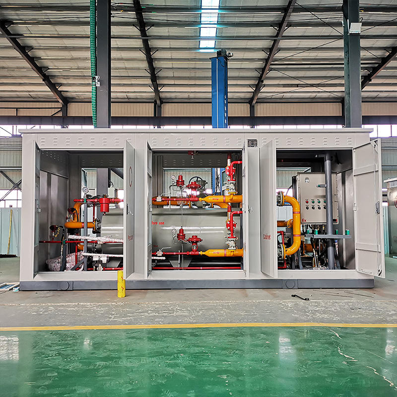 Mobile CNG Pressure Regulating Skid - City Gate Station Gas Equipment